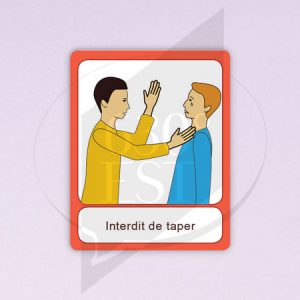 Illustrations règles de vie pour le quotidien des autistes